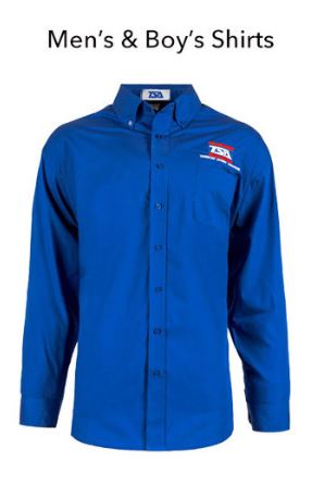 Men’s/Boy’s TSA Official Uniform Shirt – EG Online Store Form